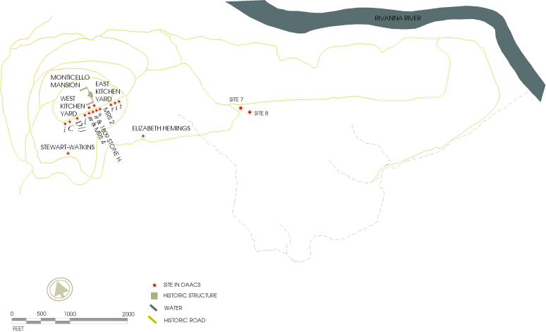 Monticello Virginia Map